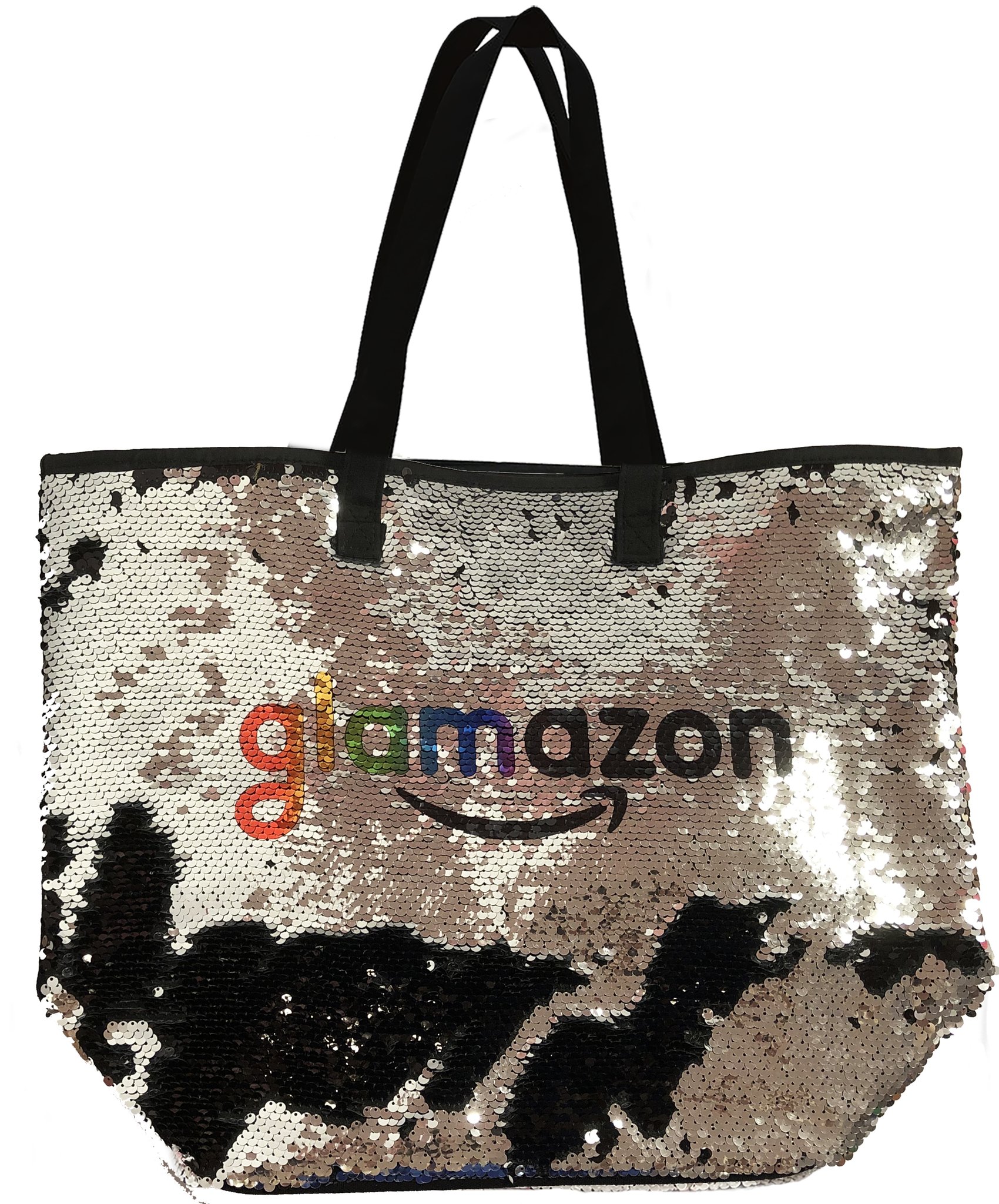 Reverse Sequin Tote Bag with any name and logo – Foxyware